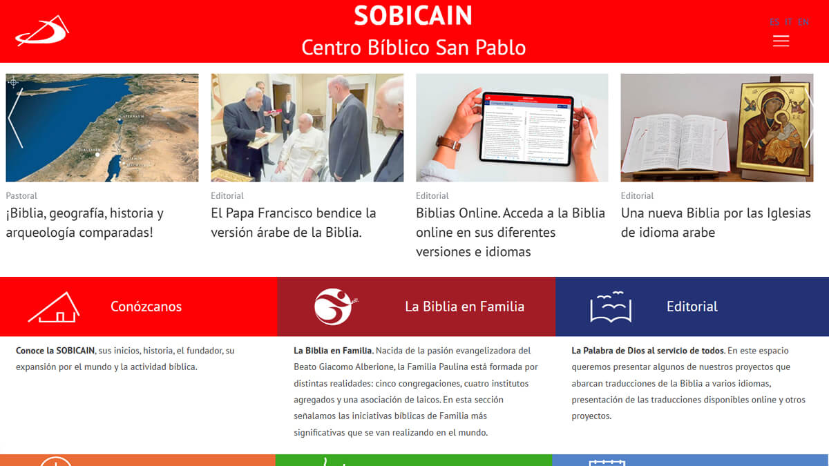 The Bible Project: la Bibbia nel web - Sobicain